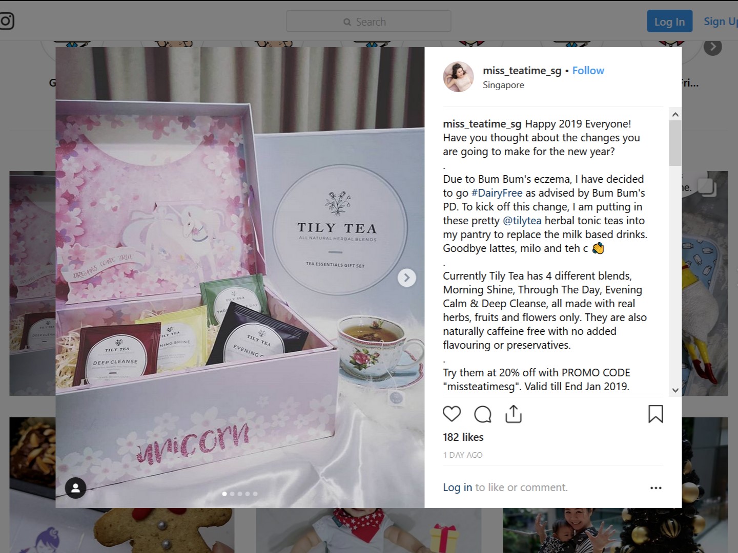 Adding Tily Tea Into My Pantry