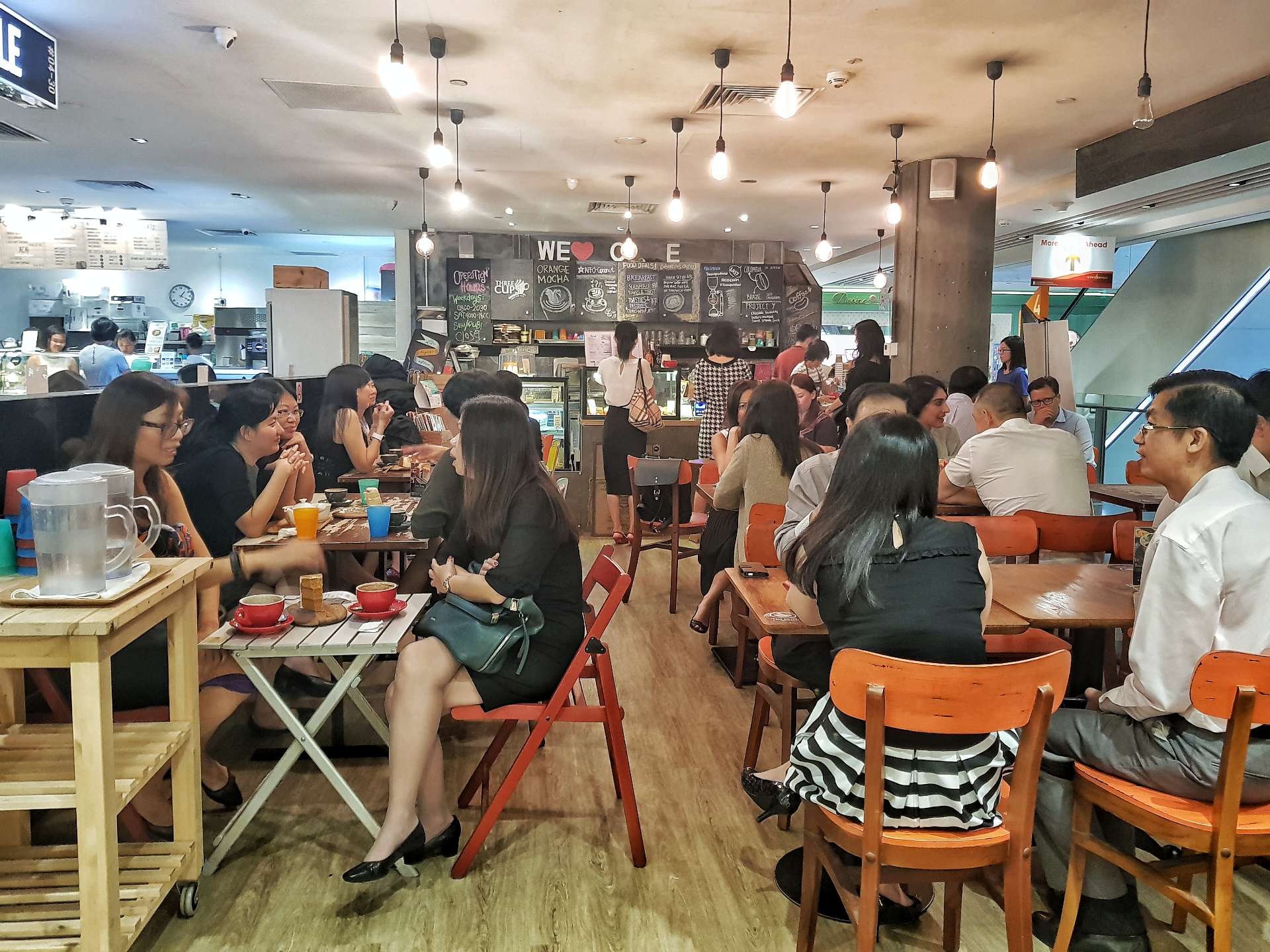 Three Cups Coffee @One Raffles Place